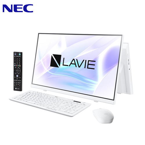NEC デスクトップパソコン 【新品同様】デスクトップパソコン LAVIE Home All in one HA770/RA ファインホワイト ...