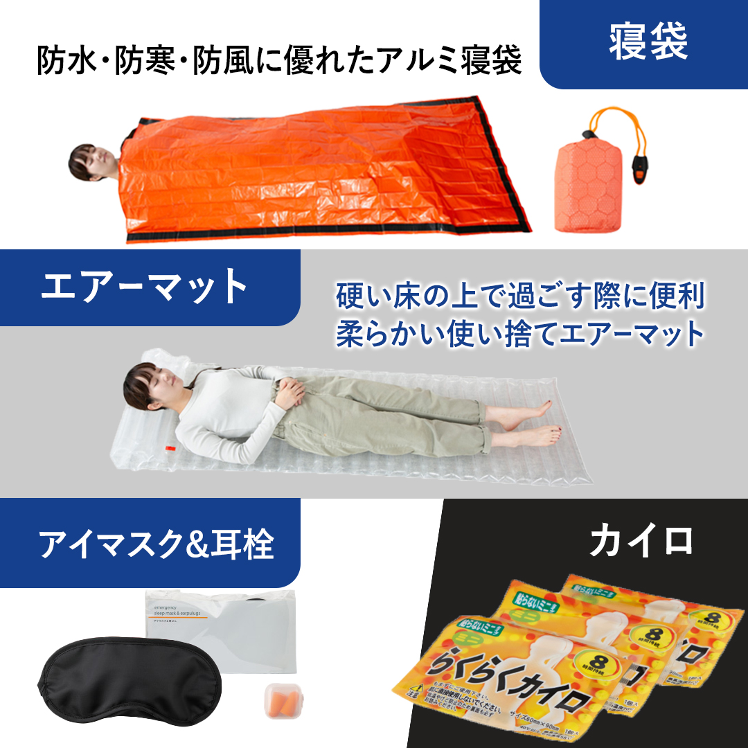 ハイスピリット 防犯・防災 SONAEMON防災リュック（1人用／3日分） 黒 jnb010-1pst-bk 通販【ジャパネット公式】