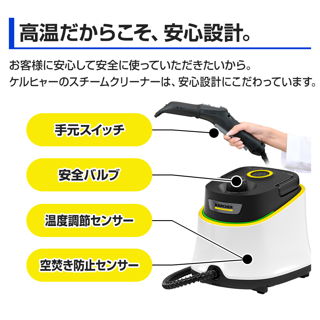 ケルヒャー スチーム スチームクリーナー SC JTK 30 1.513-408.0 通販【ジャパネット公式】